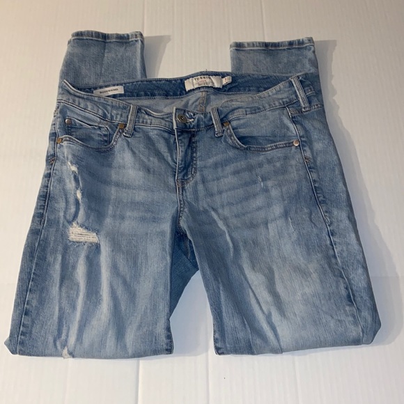 torrid | Jeans | Torrid Denim First At Fit 2 R Boyfriend Distressed ...